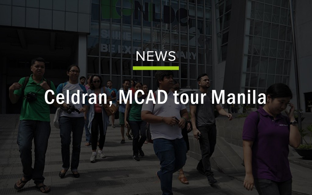 Celdran, MCAD tour Manila