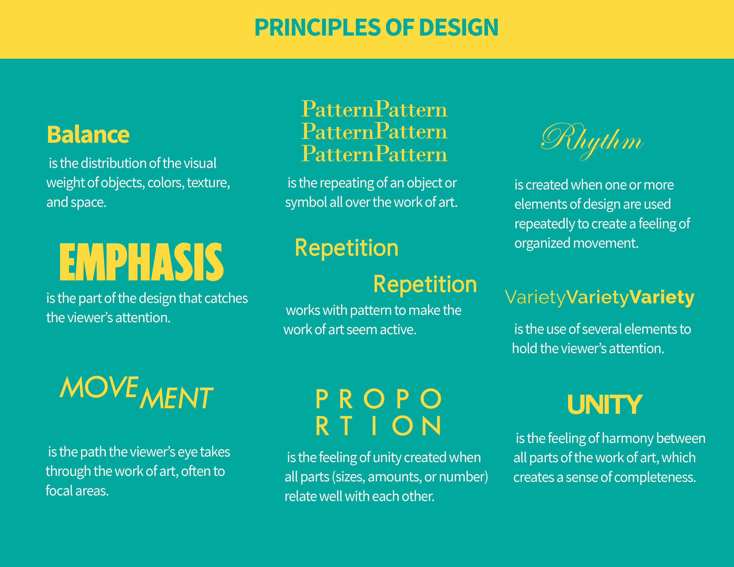 Infomaniac: Principles of Design